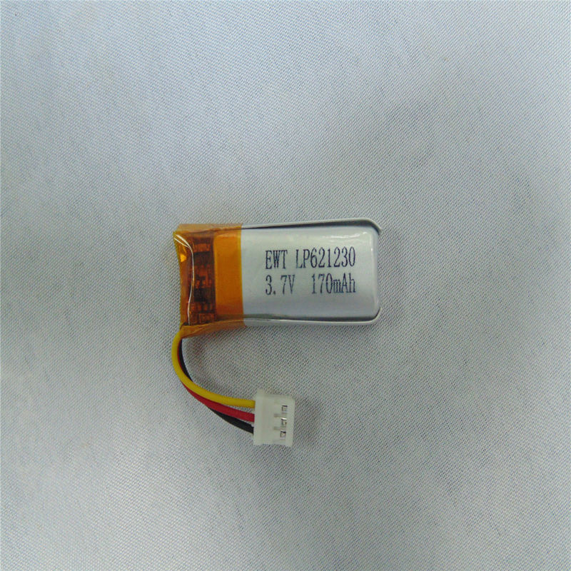 Li-polymer Cell for LP621230 3.7V 170mAh Lithium Polymer Battery ...