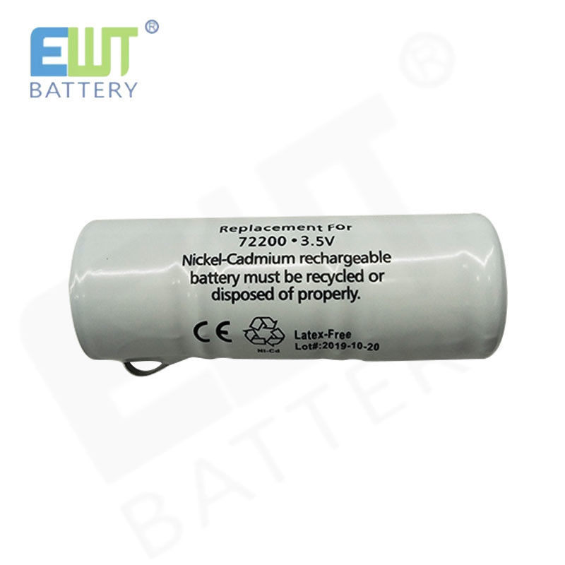 800mAh NICD Medical Battery Nominal Capacity and 10% Per Month Self ...