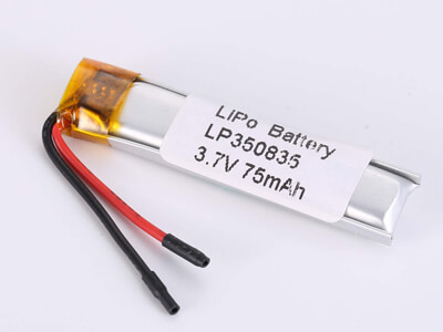 Lightweight Lithium Polymer Battery with JST Discharge Connector ...