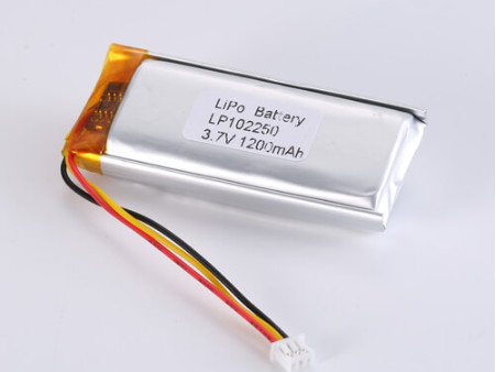 Chemical Composition Lithium Polymer LP102250 3.7V 1200mah Li Ion ...