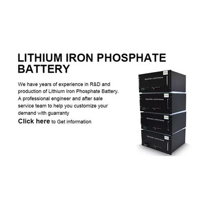 Wall Mounted LFP Battery Module 5U Pack Lithium Phosphate Battery 48v 100ah